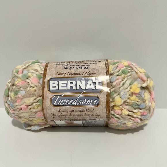 Bernat | Other | Bernat Tweedsome Lot Of 6 Skeins In Muslin Tweed ...